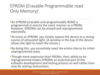 Ram and rom pp1 | PPT