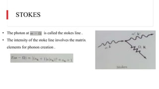 Raman Effect In Crystal | PPTX | Chemistry | Science