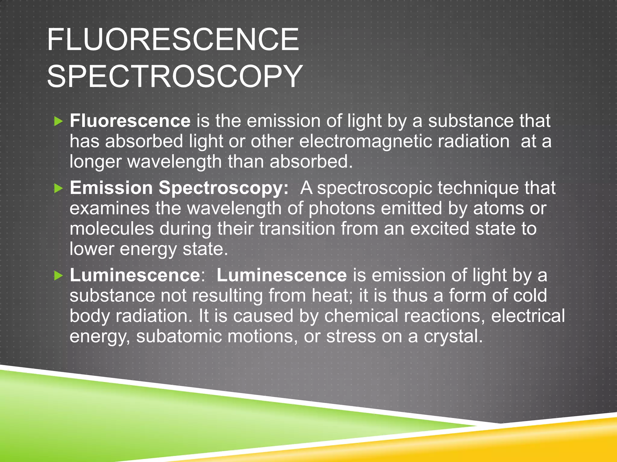 Raman fluorescencespec | PPT