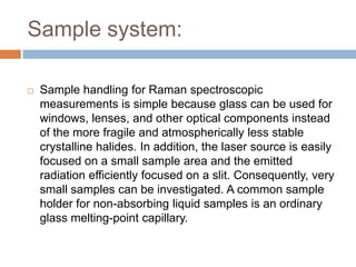Raman fluorescencespec | PPTX