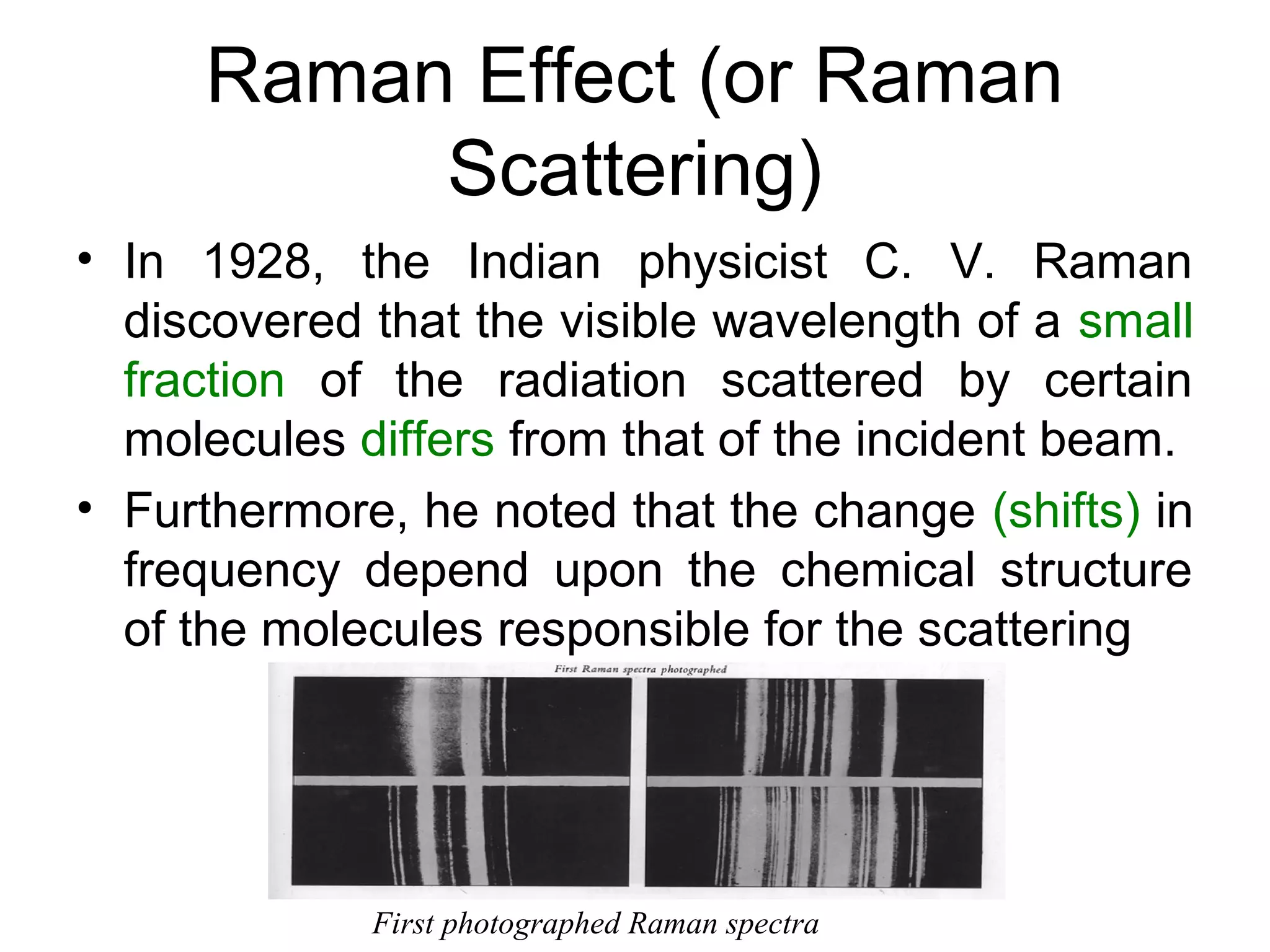 Raman Spectroscopy | PPT
