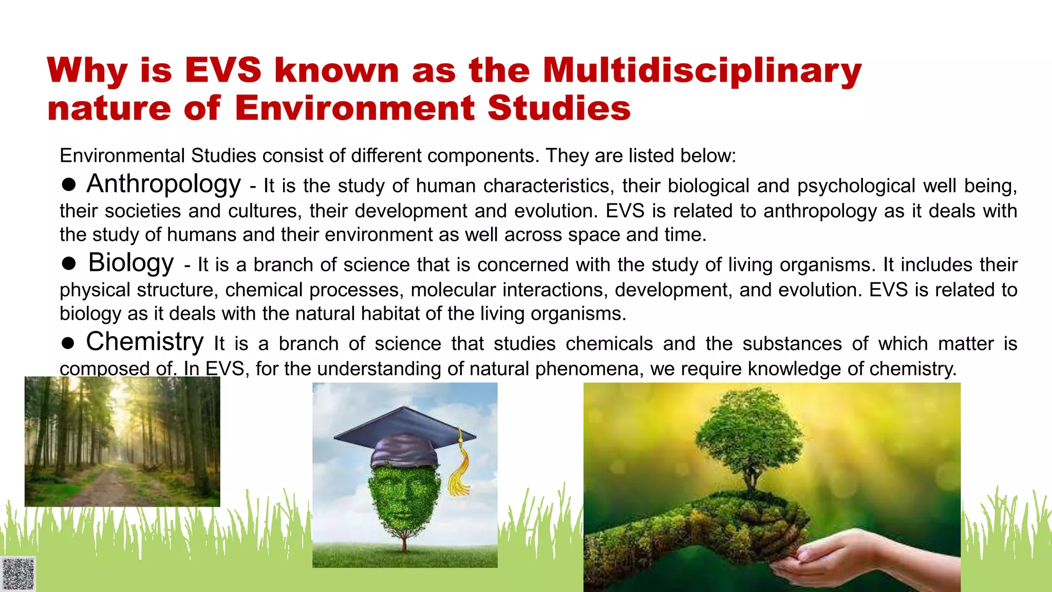 multidisciplinary nature of environmental studies | PPT