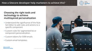 Multilayered Personalization in Sitecore | PPTX