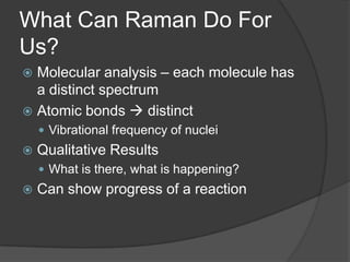 Raman Spectroscopy | PPTX