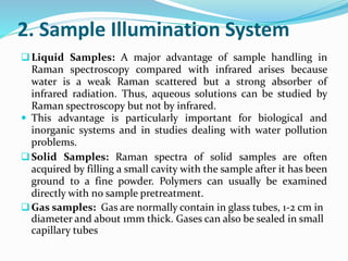 Raman spectroscopy | PPTX