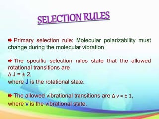 Raman spectroscopy | PPTX