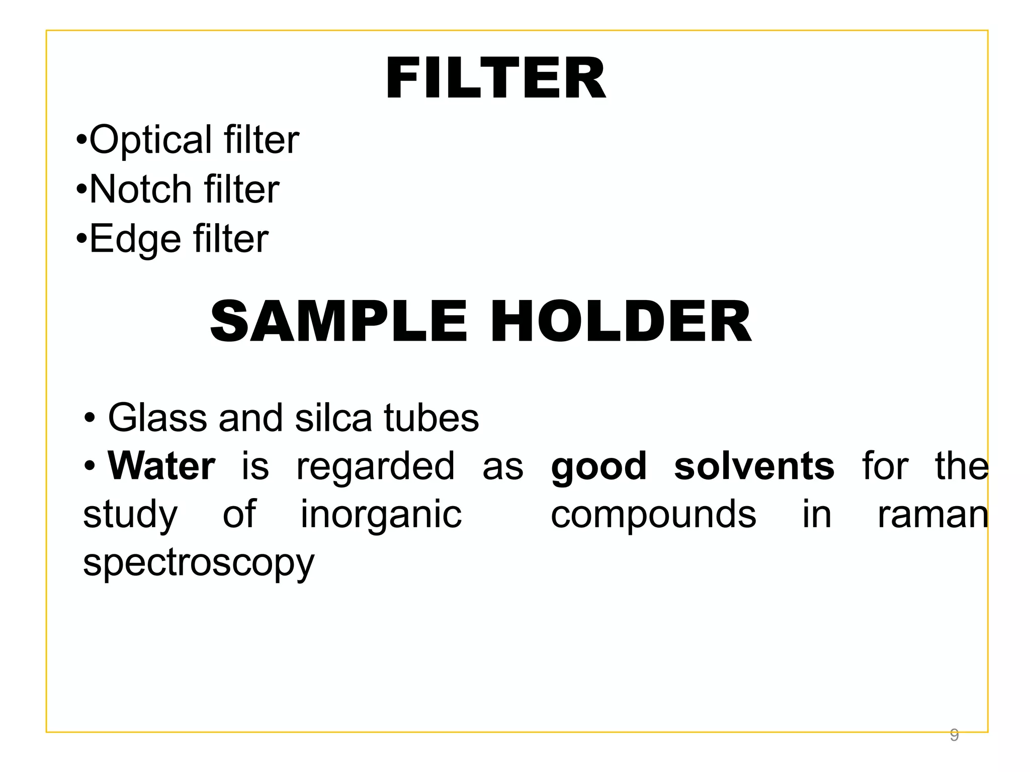Raman spectroscopy | PPTX