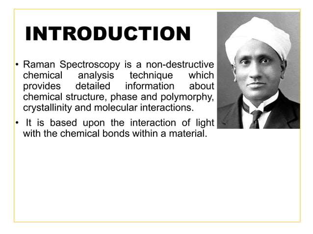 Raman spectroscopy | PPT