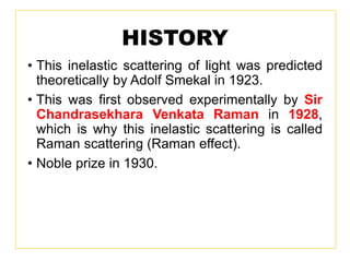 Raman spectroscopy | PPT