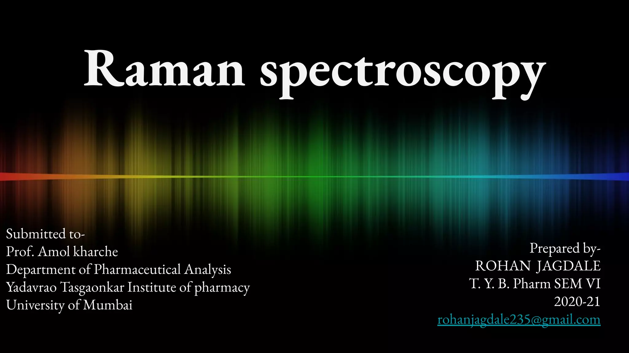 Raman spectroscopy | PDF