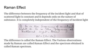 Raman spectroscopy | PDF