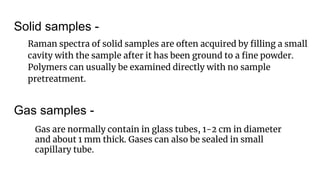 Raman spectroscopy | PDF