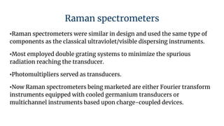 Raman spectroscopy | PDF