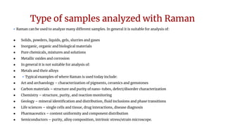 Raman spectroscopy | PDF