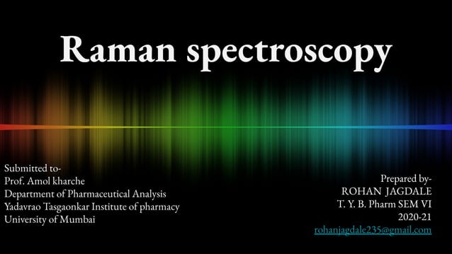 Raman spectroscopy | PPT