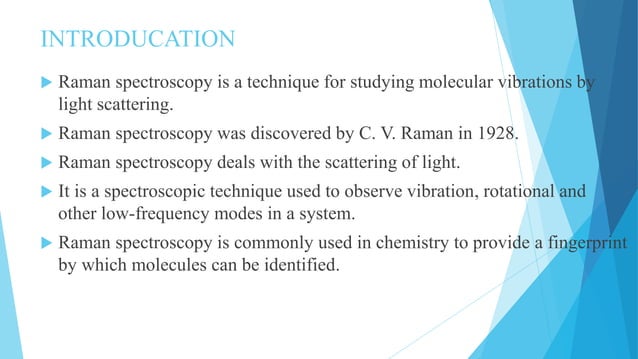 Raman Spectroscopy.pptx | Chemistry | Science