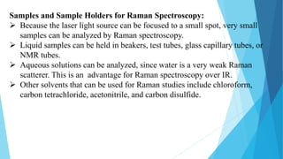 Raman Spectroscopy.pptx | Chemistry | Science