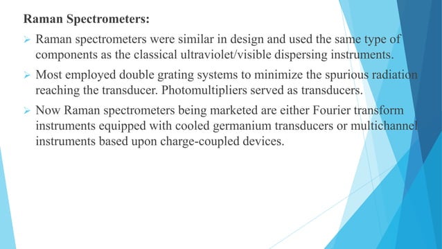 Raman Spectroscopy.pptx | Chemistry | Science