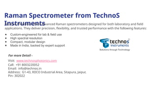 Understanding Raman Spectroscopy - Principles and Core Components | PPTX