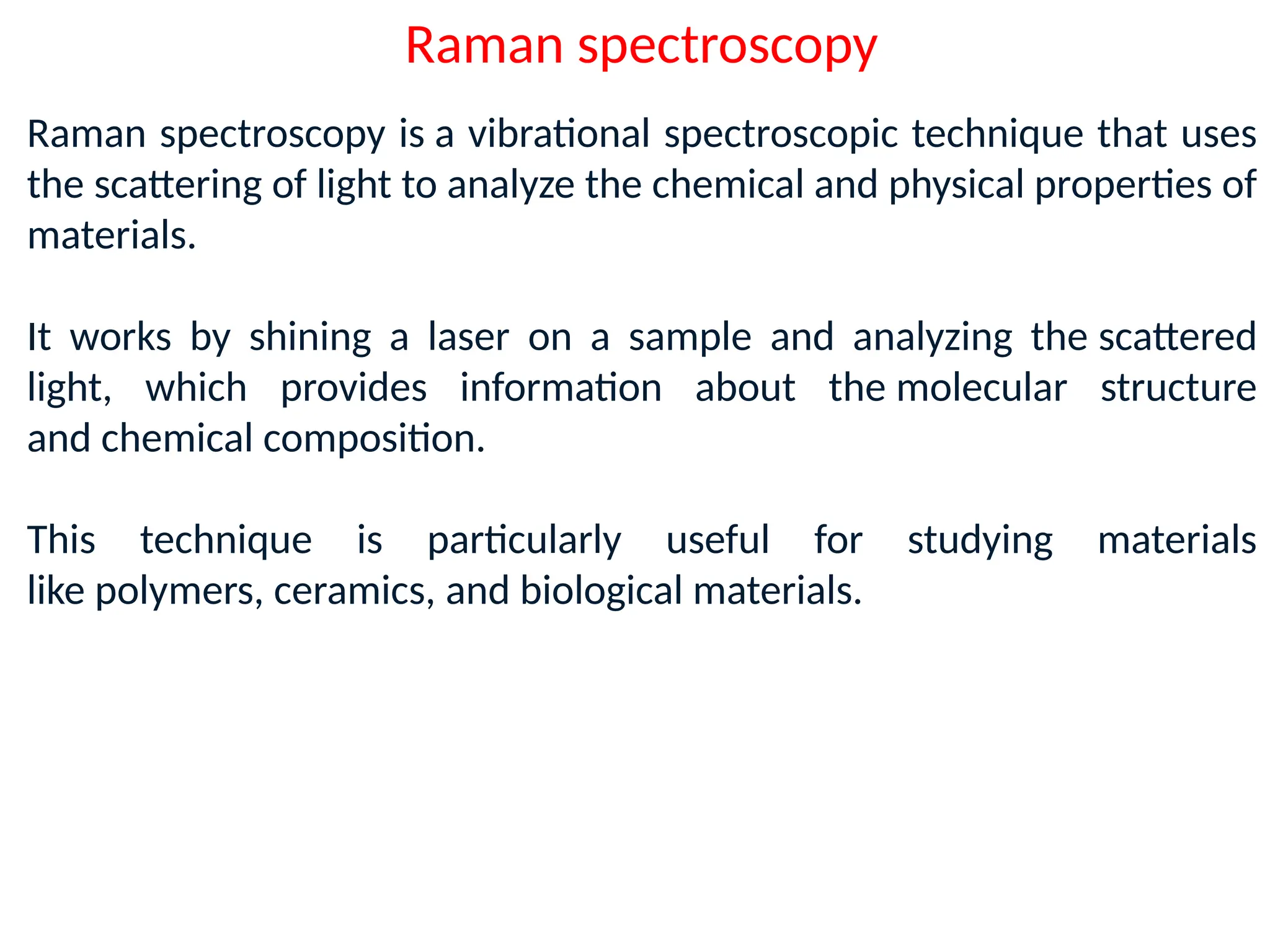 Raman spectroscopy for Msc 01082025.pptx