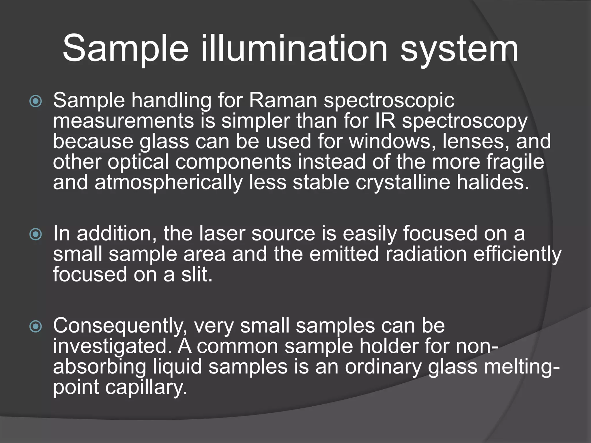 Raman spectroscopy | PPTX