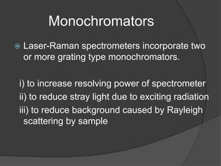 Raman spectroscopy | PPTX