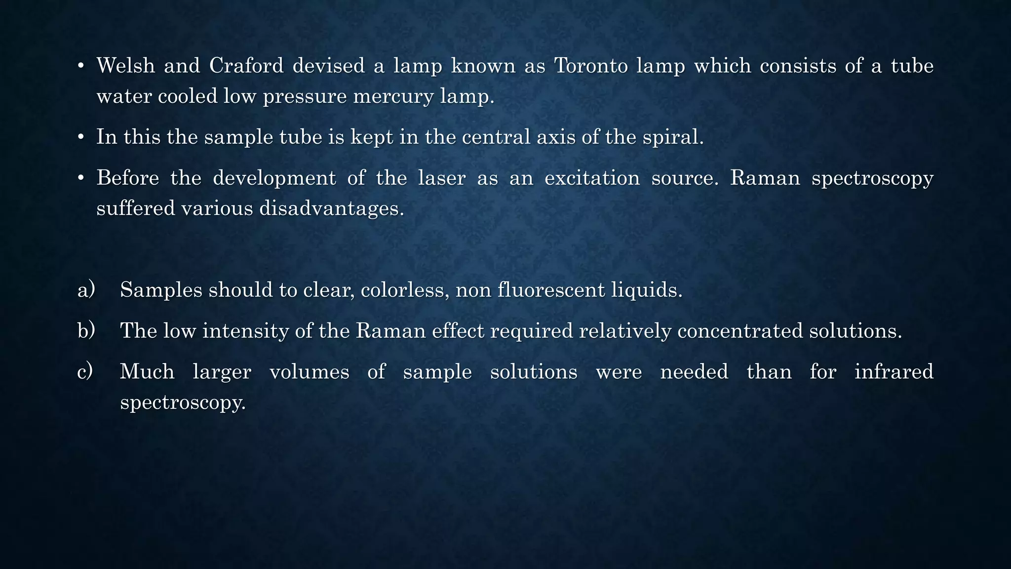 Raman spectroscopy (1) | PPTX