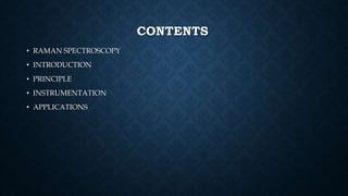 Raman spectroscopy (1) | PPTX