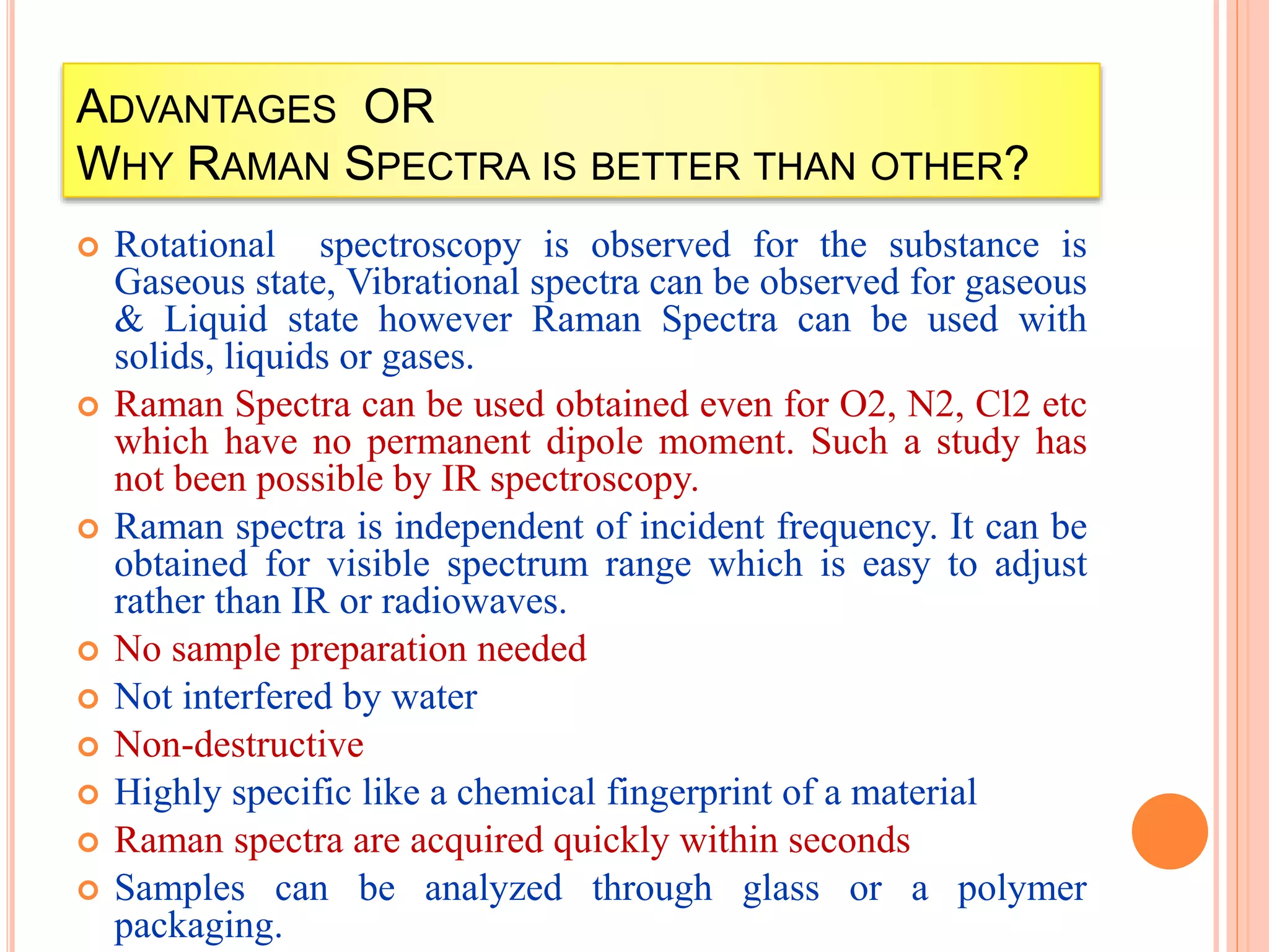 Raman spectroscopy by dr mahesh kumar | PPTX