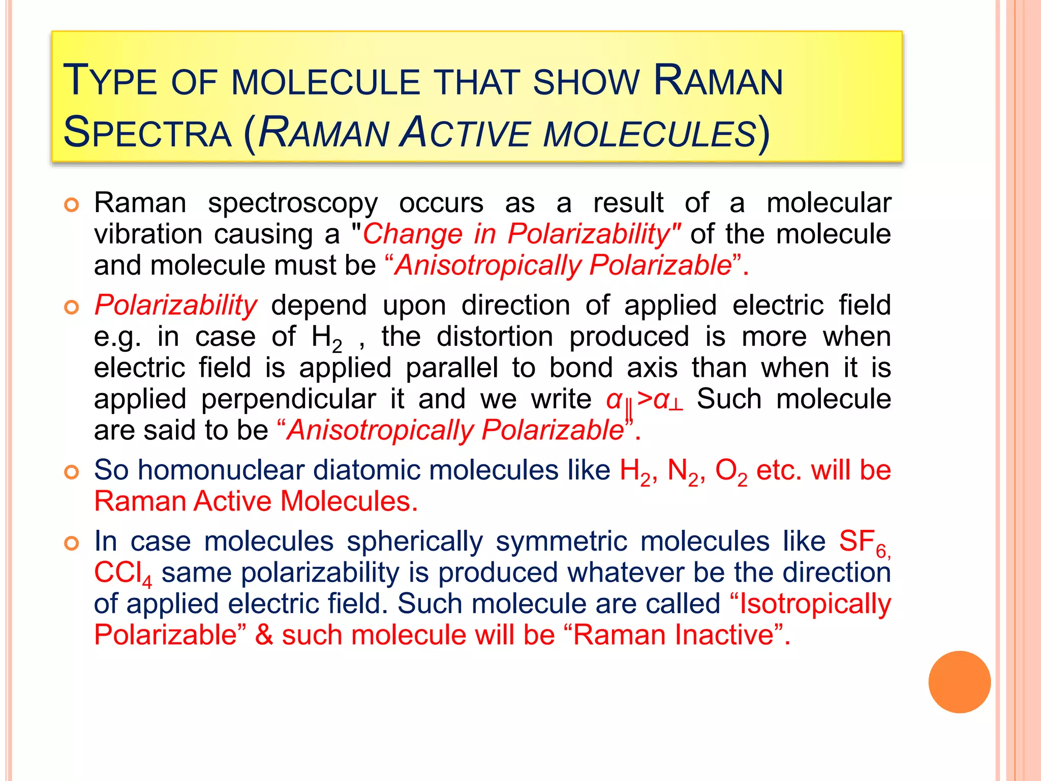 Raman spectroscopy by dr mahesh kumar | PPTX