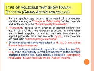 Raman spectroscopy by dr mahesh kumar | PPTX
