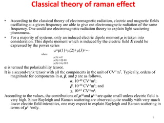 Raman spectroscopy by nitish kumar | PPTX