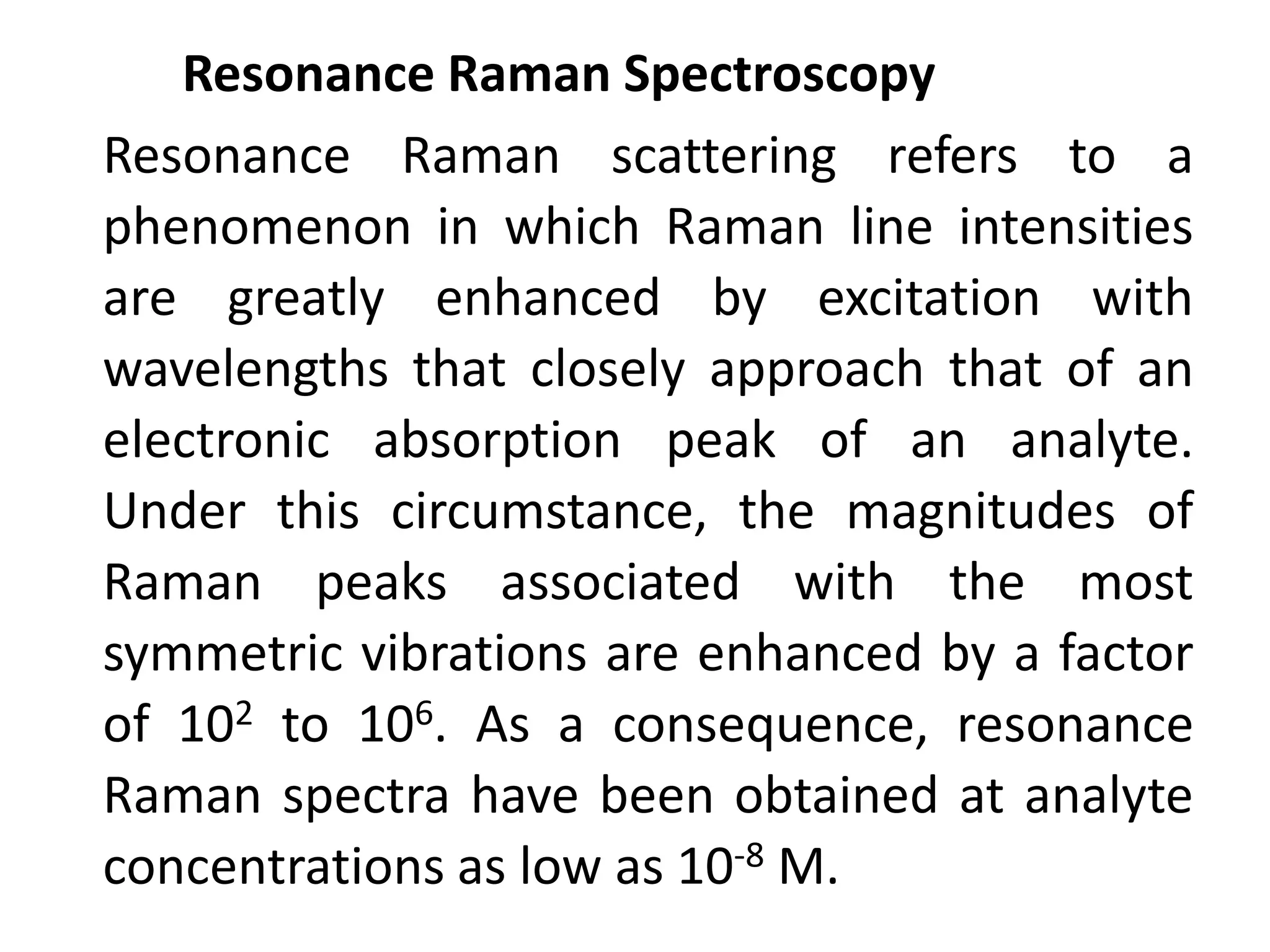 Raman spectroscpy presentation by zakia afzal | PPTX