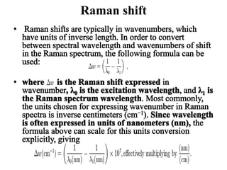 Raman spectroscpy presentation by zakia afzal | PPTX