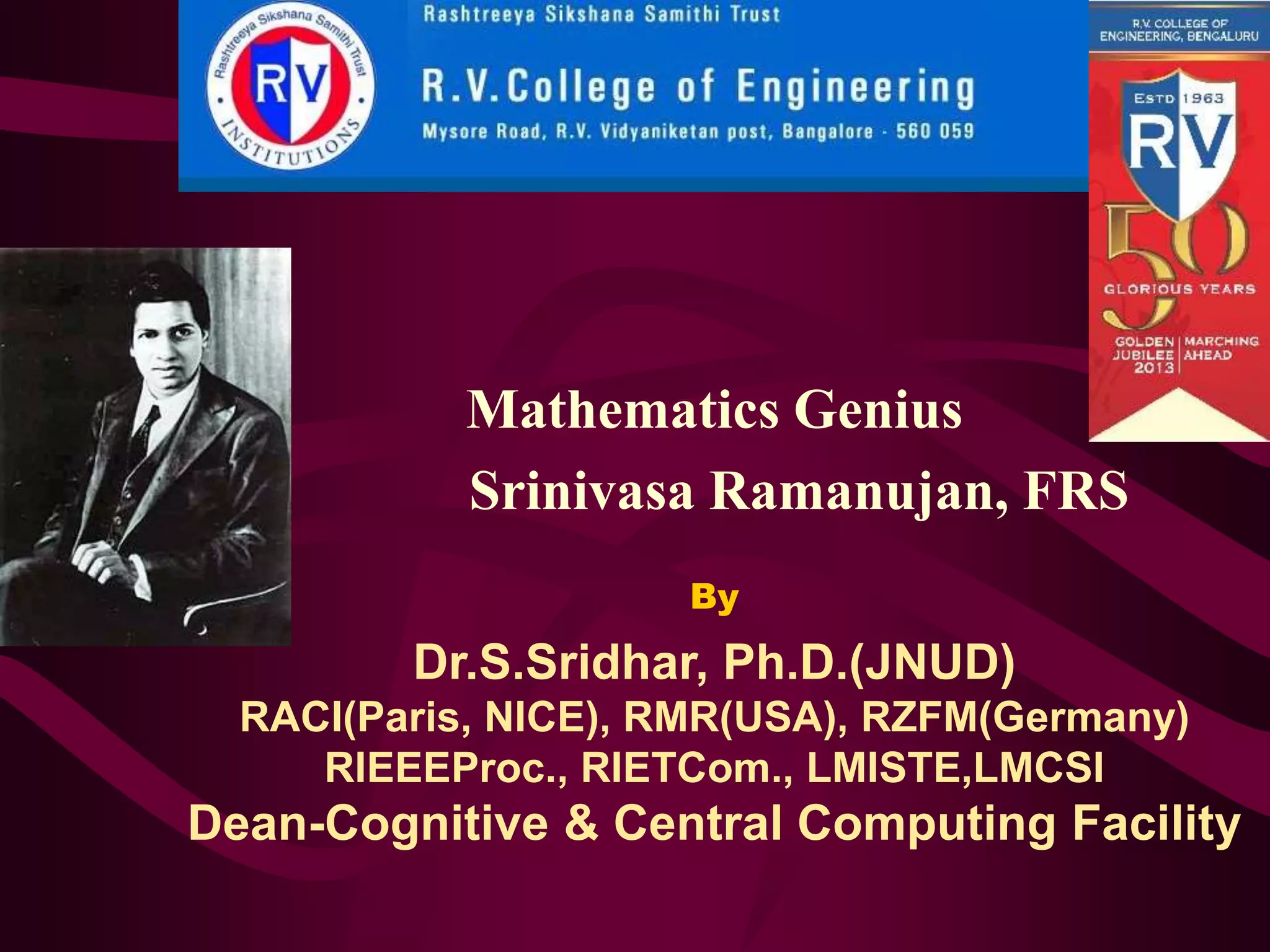 Ramanujan.ppt