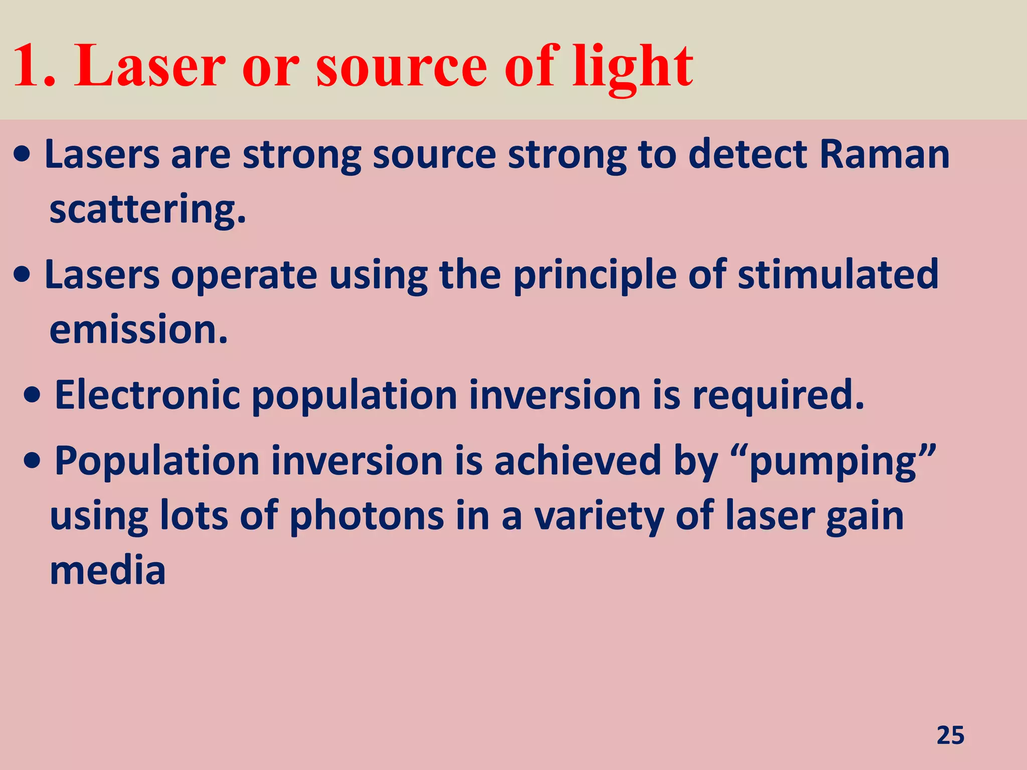 RAMAN SPECTROSCOPY AND ITS APPLICATIONS | PPTX