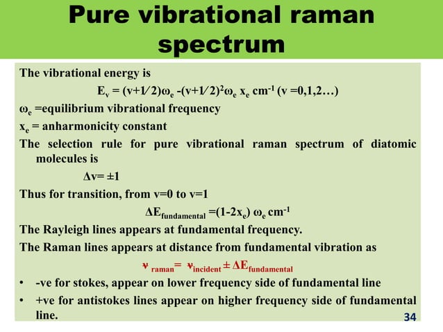 RAMAN SPECTROSCOPY AND ITS APPLICATIONS | PPTX