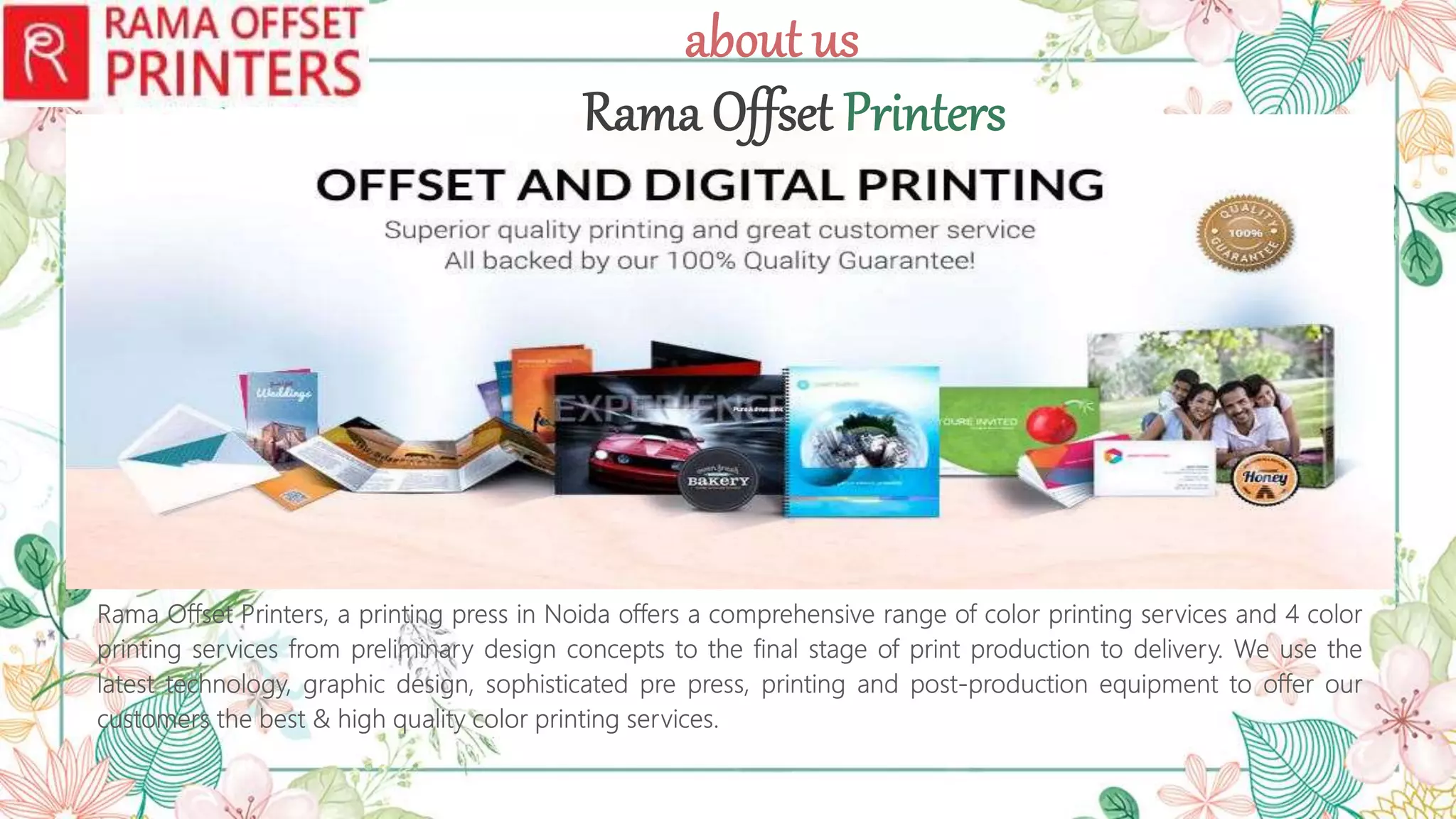 Rama offset printers | PPT