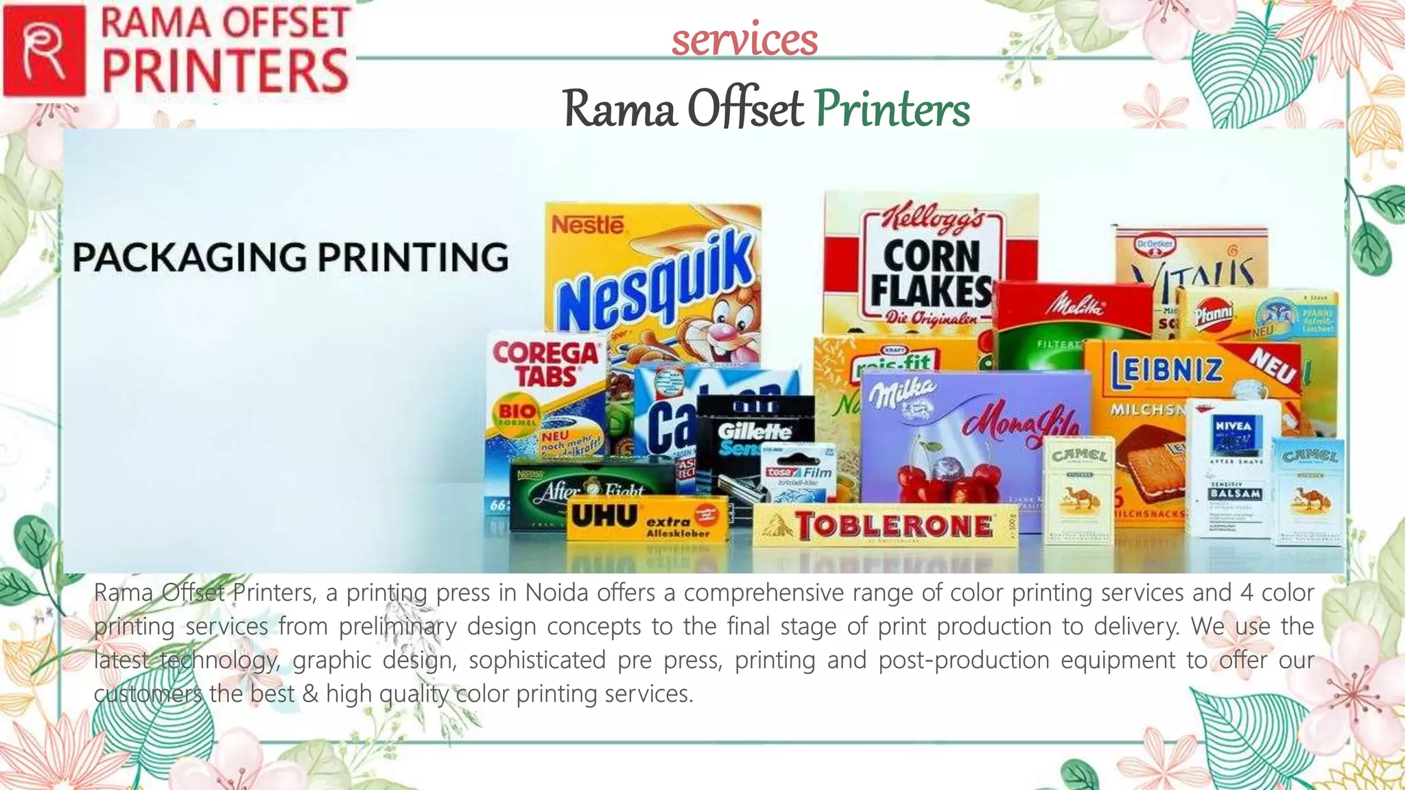 Rama offset printers | PPT