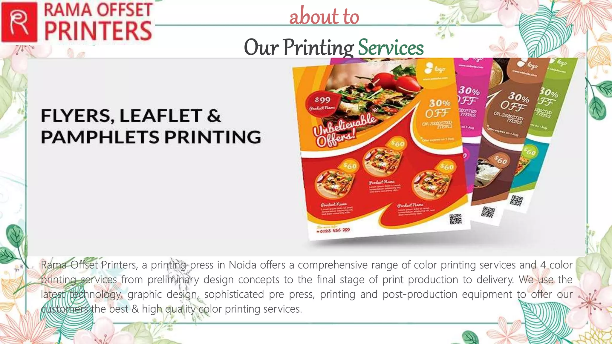 Rama offset printers | PPT