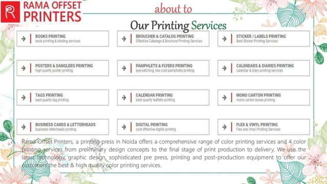 Rama offset printers | PPT