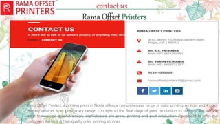 Rama offset printers | PPT