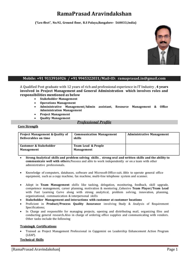 Ramaprasad Aravindakshan | PDF