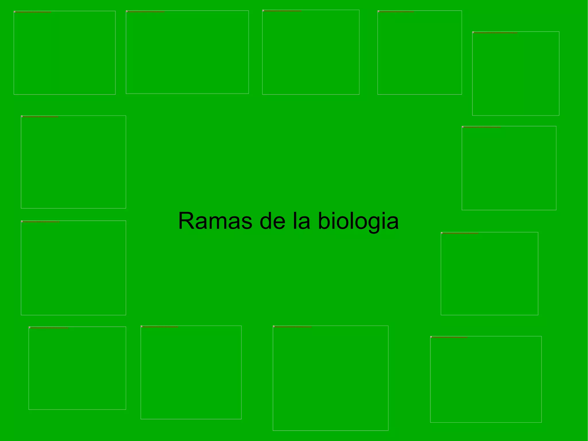 Ramas de la biologia | ODP