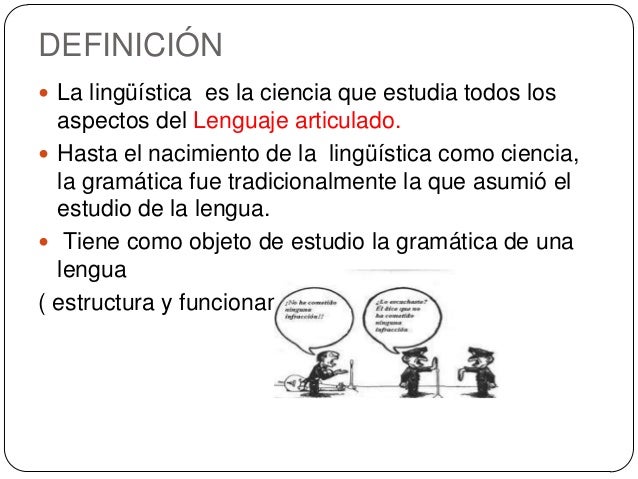 Ramas de la lingüística