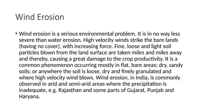 SOIL AND WATER CONSERVATION ENGINEERING .pptx | Weather | Science