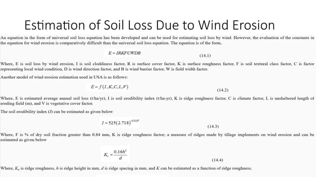 SOIL AND WATER CONSERVATION ENGINEERING .pptx | Weather | Science
