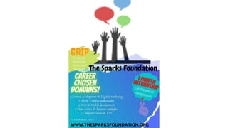 GRIP Internship at THE SPARKS FOUNDATION | PPTX