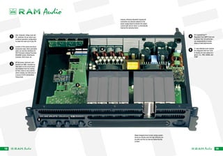 RAM Audio Catalogue - Premium Audio Power Amplifiers | PDF