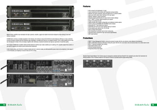 RAM Audio Catalogue - Premium Audio Power Amplifiers | PDF | Digital ...